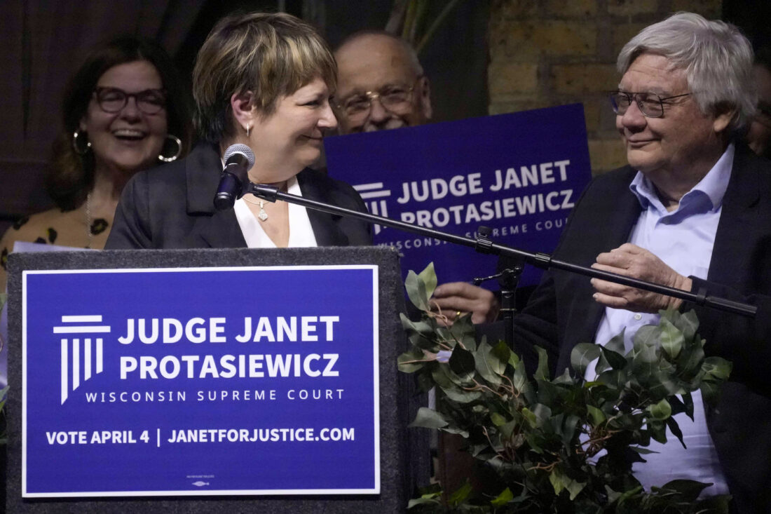 Liberal candidate outraises conservative in Wisconsin Supreme Court ...